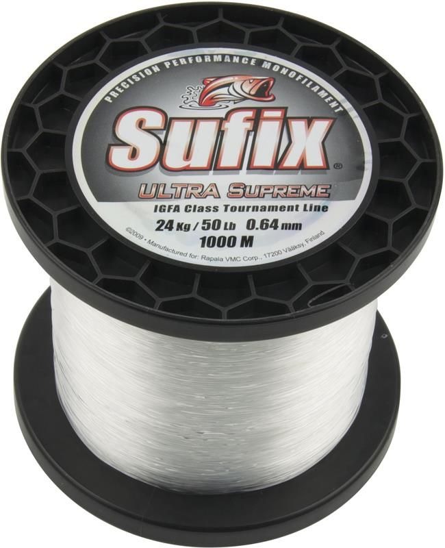 Nylon angelschnur Sufix Ultra Supreme IGFA 1000m